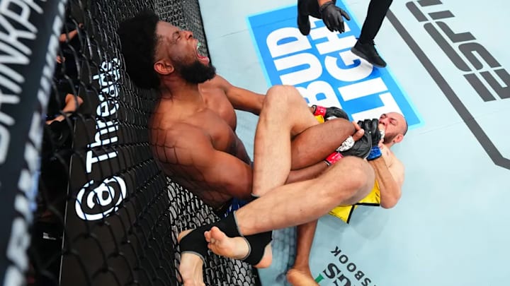 UFC heavyweight shatters dry spell with record-setting finish