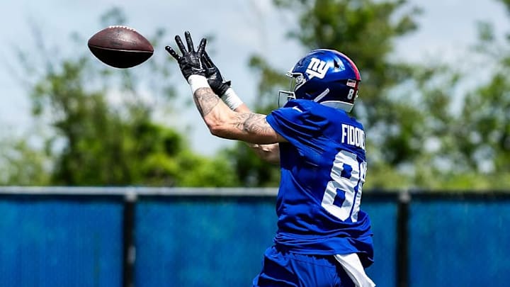 Nebraska Football’s Thomas Fidone Shines in Giants’ Training Camp