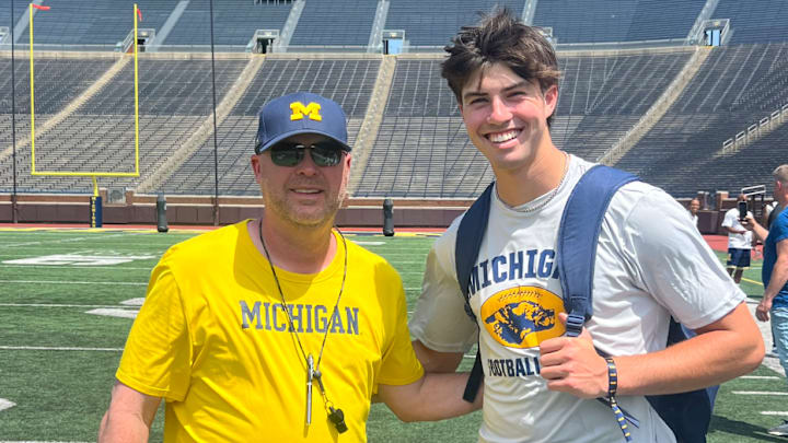 4-star QB Teddy Jarrard details relationship with Michigan football