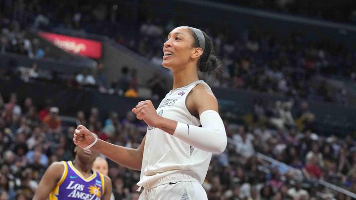"One for the Books": Las Vegas Aces Star A'ja Wilson sets franchise ...