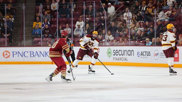 Impressive goaltending helps Gophers avoid blowout against Boston College