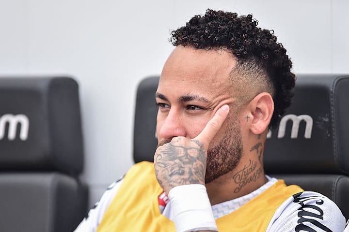 neymar mohawk santos