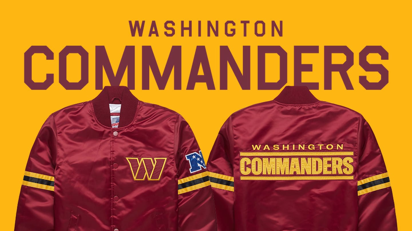 Every Commanders fan needs this amazing Starter jacket