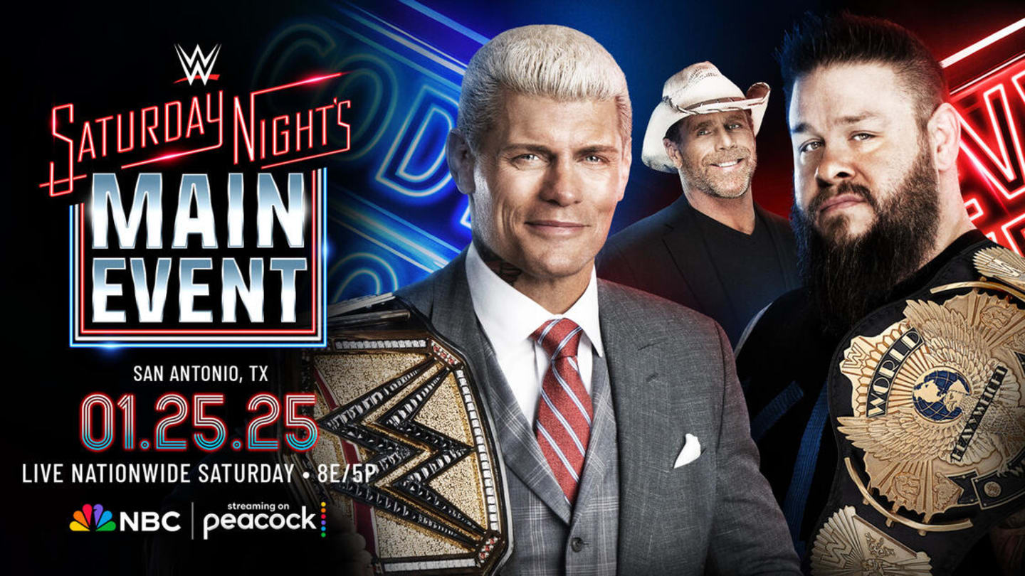 WWE Saturday Night's Main Event Preview (1/25/25): Start Time, Match ...