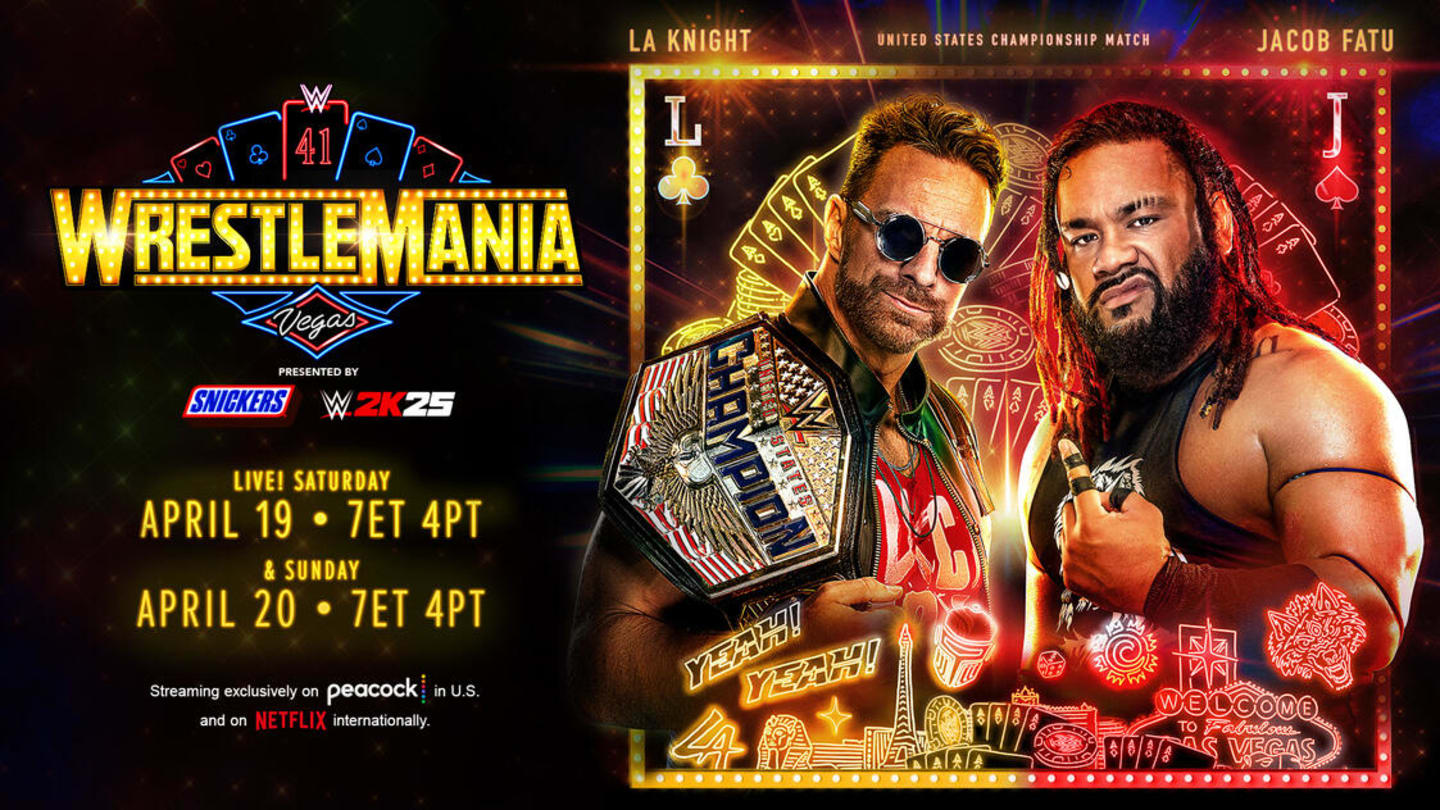 Updated WrestleMania 41 Card After New Matches Made Official On WWE SmackDown