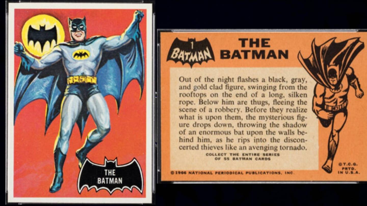 Batman rookie card set new record amid hot market