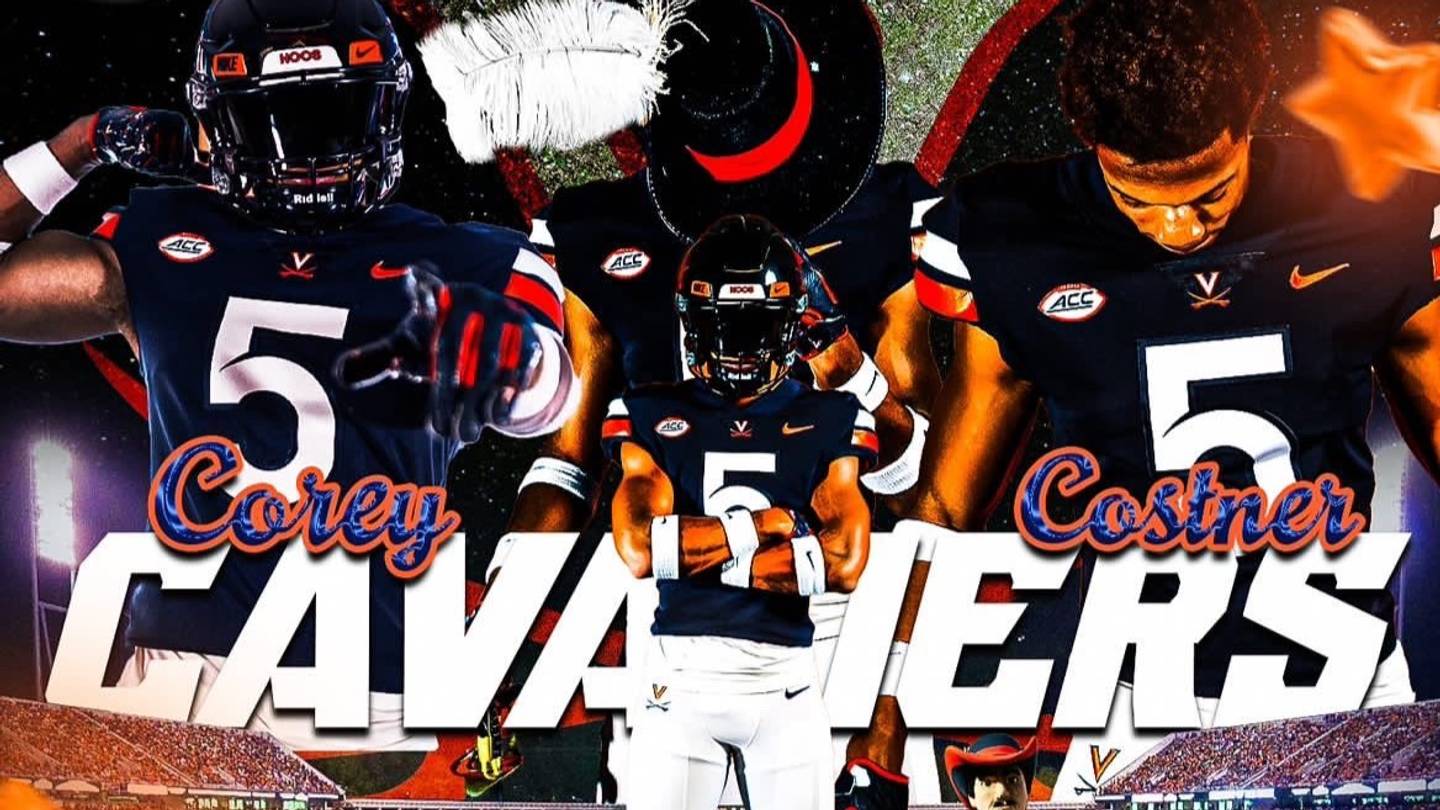 Virginia Football: Three-Star Corey Costner Picks UVA Over 10+ Power 4 ...