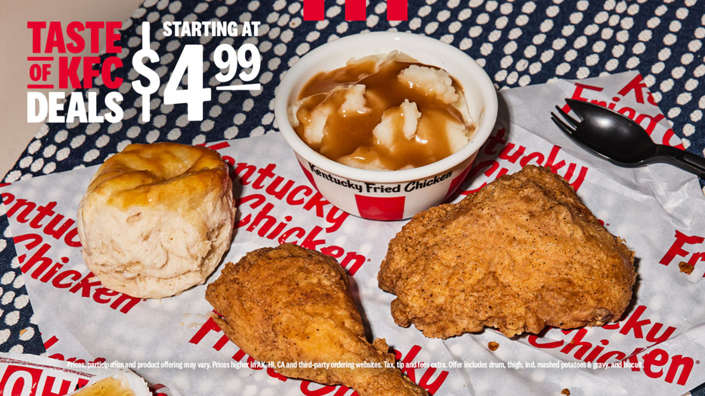 KFC launches brand new value menu, including a bucket list-worthy $10 ...