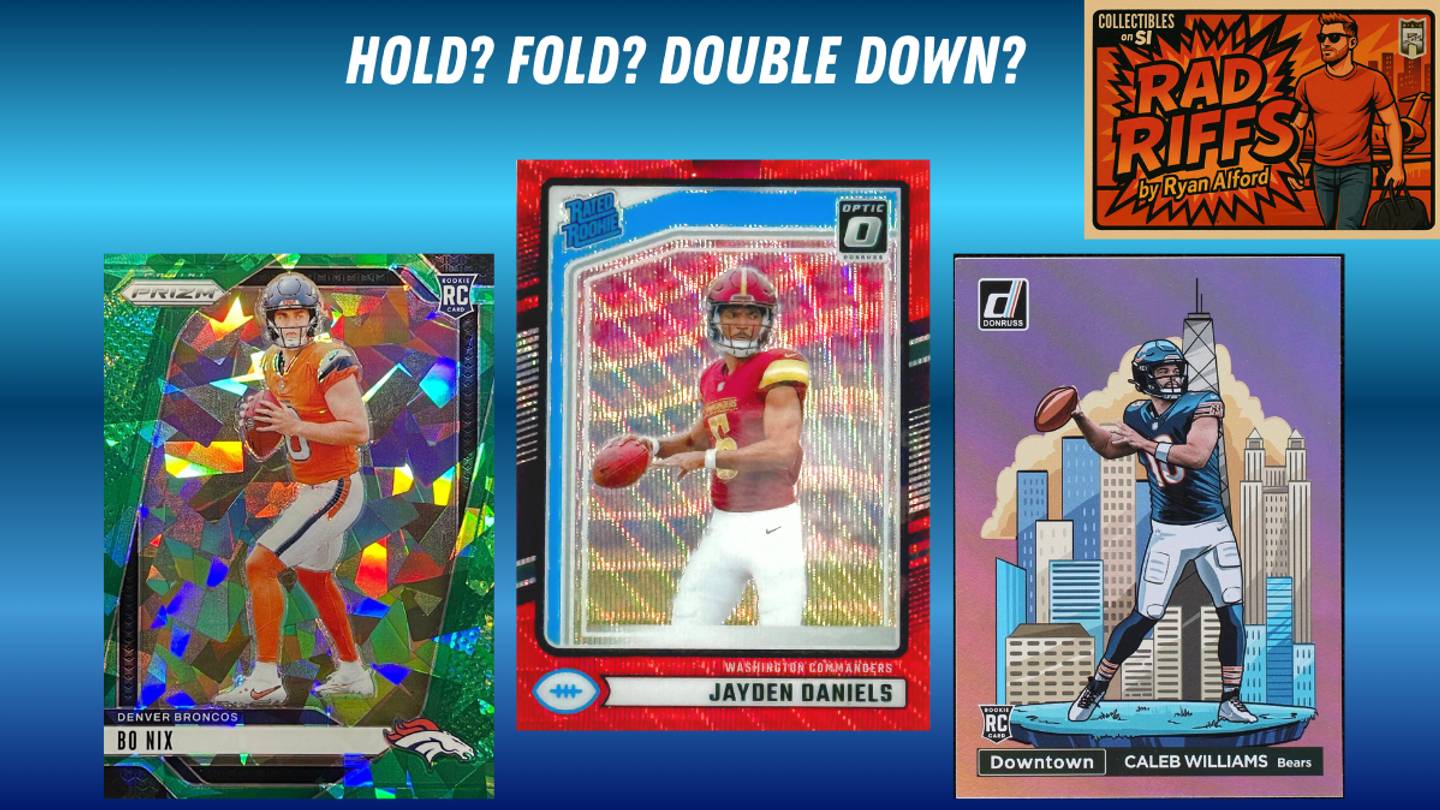 Jayden Daniels, Caleb Williams, Bo Nix Football Cards - Hold? Fold? Or ...