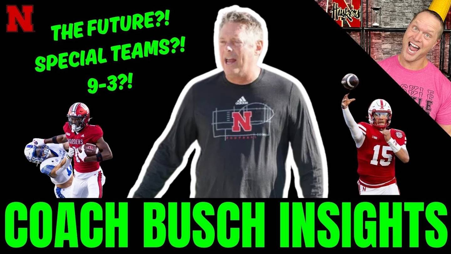 Carriker Chronicles: Bill Busch on Husker Special Teams' Woes ...