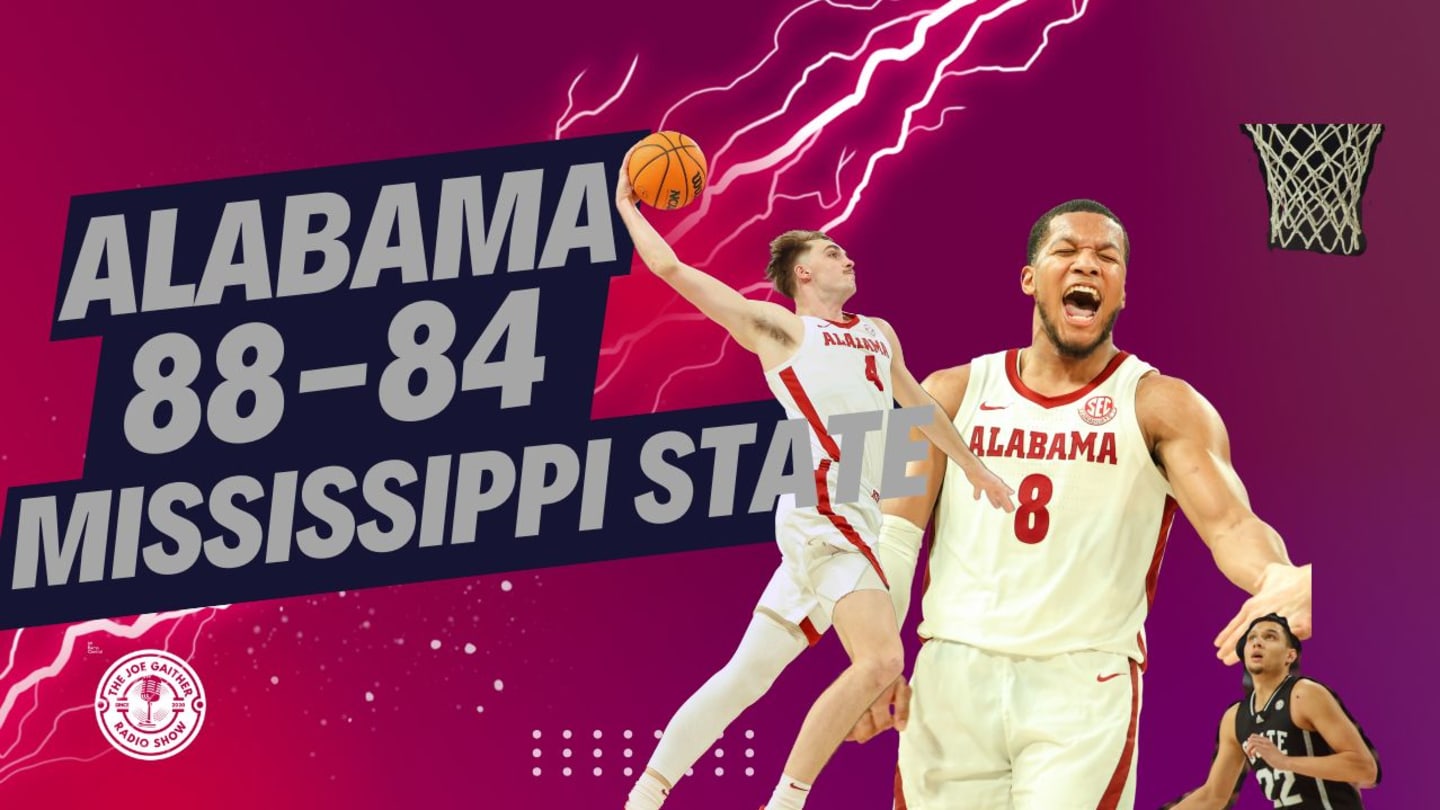 Alabama Survives a Scare in Starkville on The Joe Gaither Show
