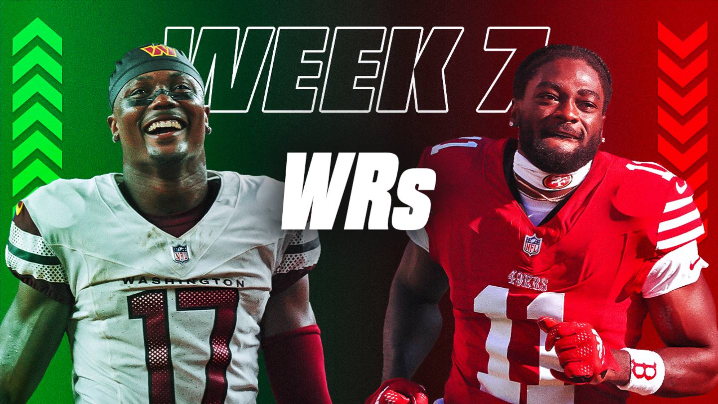 Wide Receiver Start 'Em, Sit 'Em Picks For Fantasy Football Week 7
