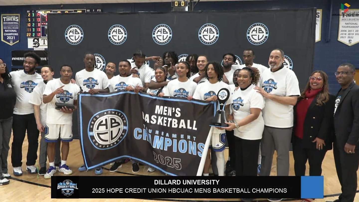 Dillard Defeats Philander Smith For 2025 HBCUAC Men's Basketball ...