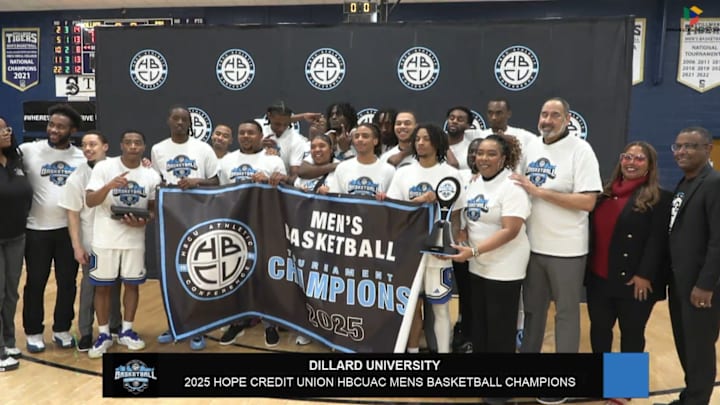 Dillard Defeats Philander Smith For 2025 HBCUAC Men's Basketball ...