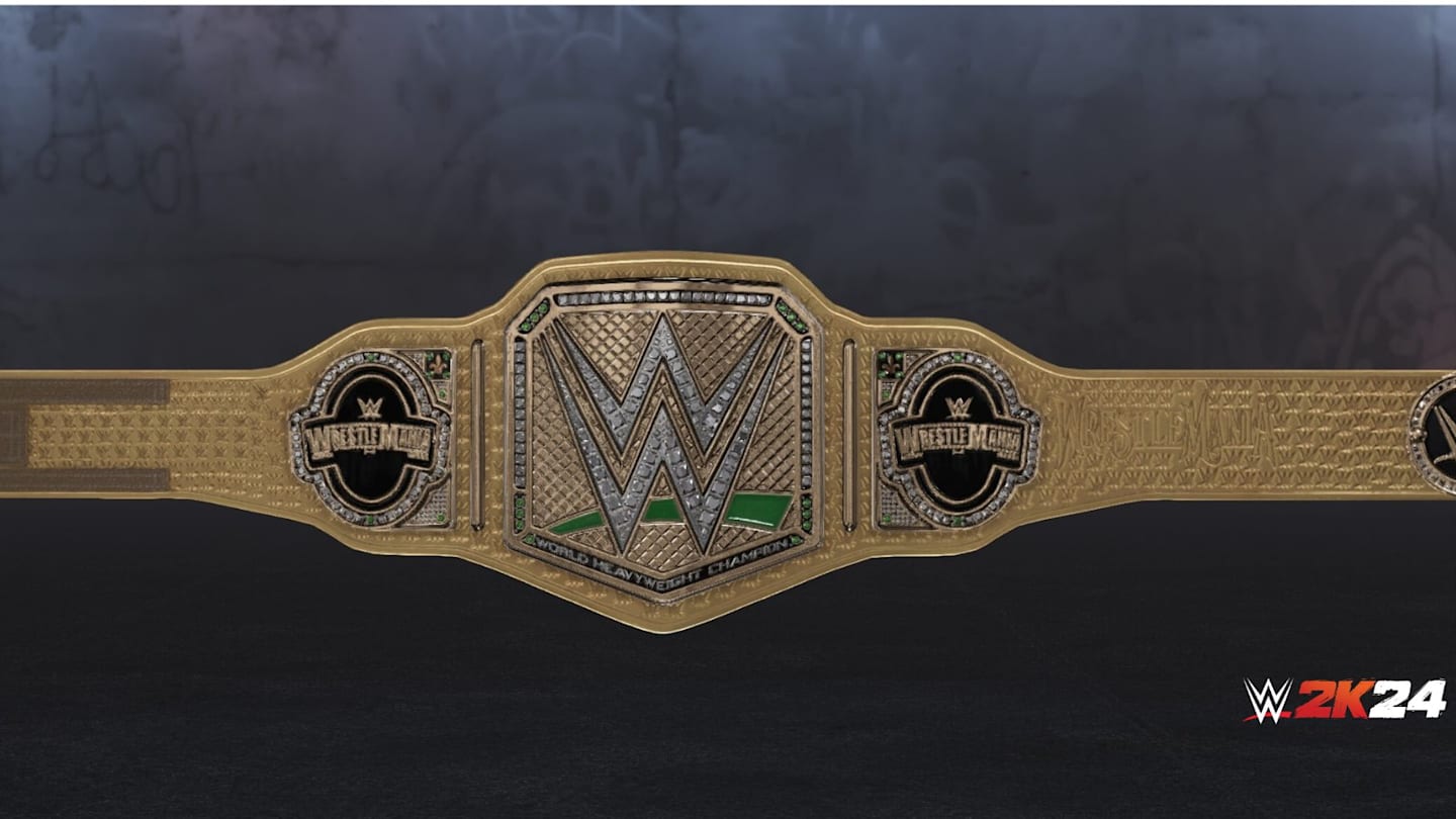 How to Unlock WWE Golden Title in WWE 2K24