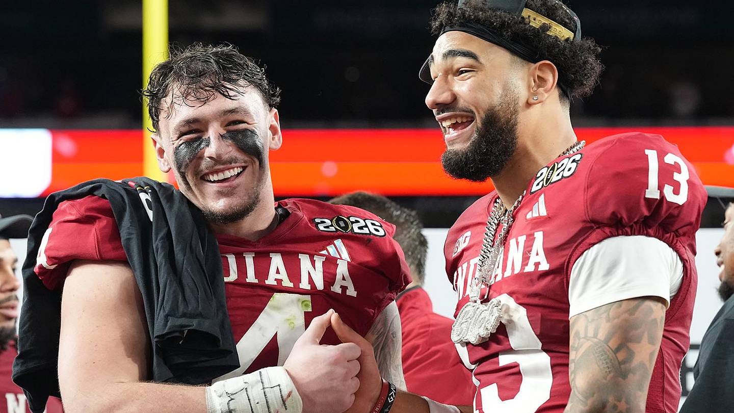 Sports World Erupts Watching Indiana Celebrate Improbable National ...