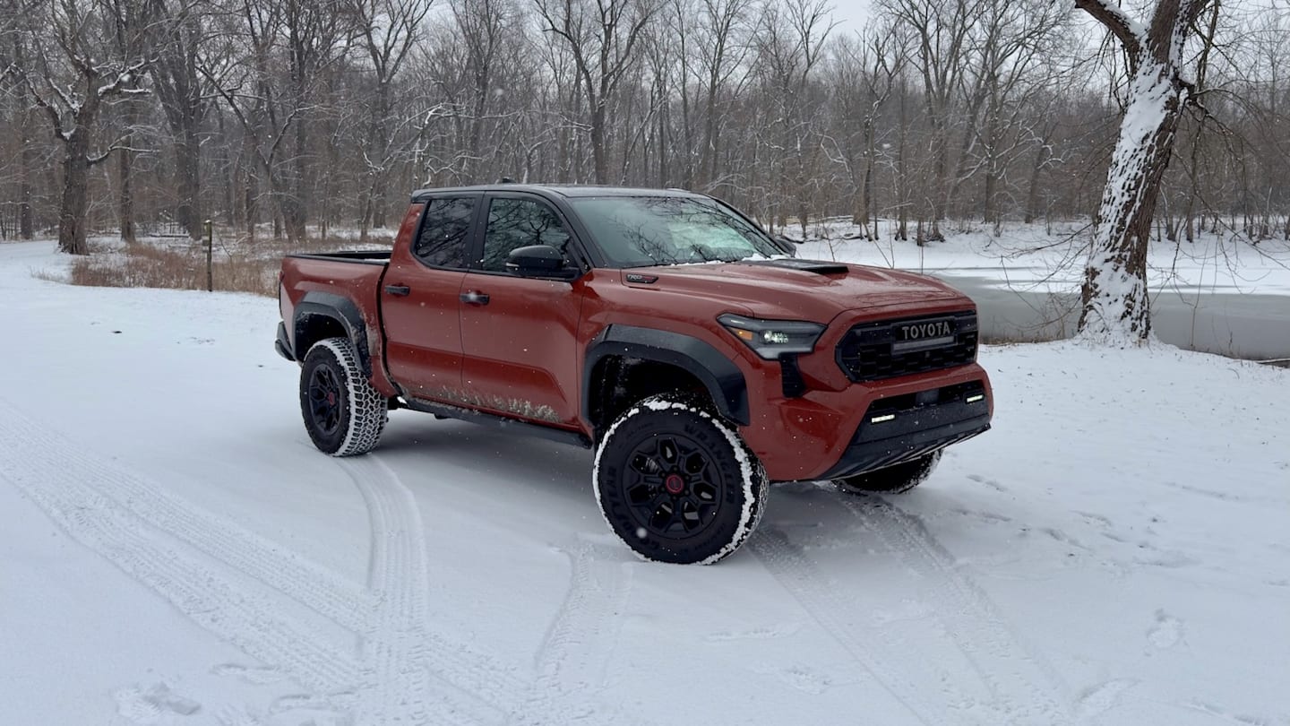 The 2024 Toyota Tacoma TRD Pro brings modern tech and capability to the ...