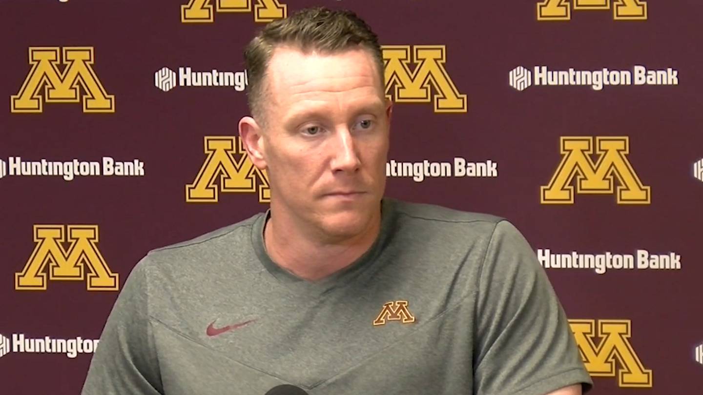 Harbaugh’s strong words set tone for Gophers at top-ranked Ohio State