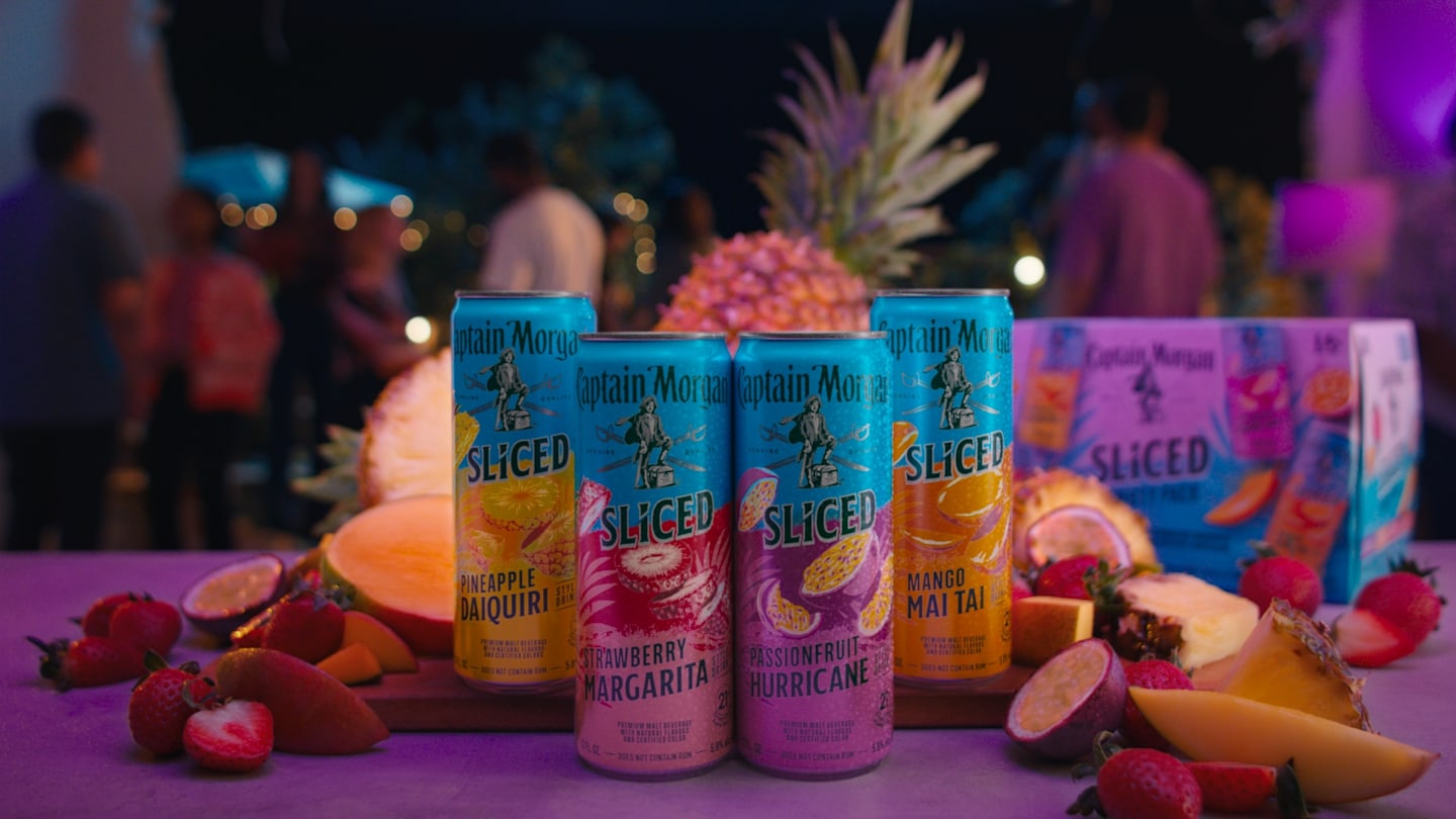 Captain Morgan Sliced cuts through the RTD competition with bold flavor
