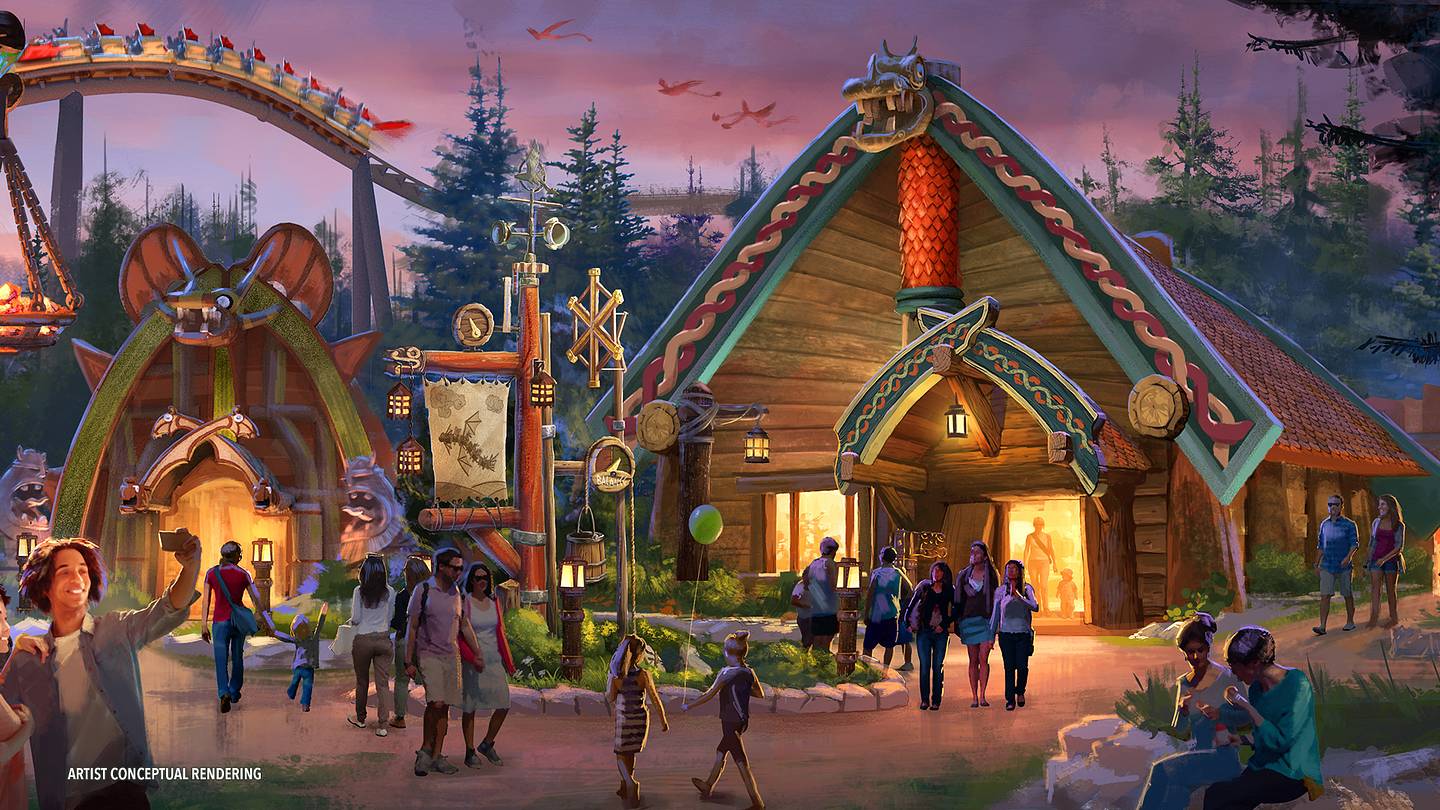 Epic Universe Isle of Berk dining options offer a taste of a Viking ...