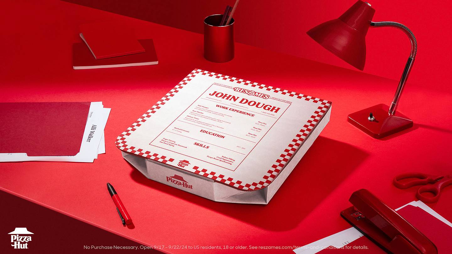 Pizza Hut helps job seekers deliver a resume that will get noticed