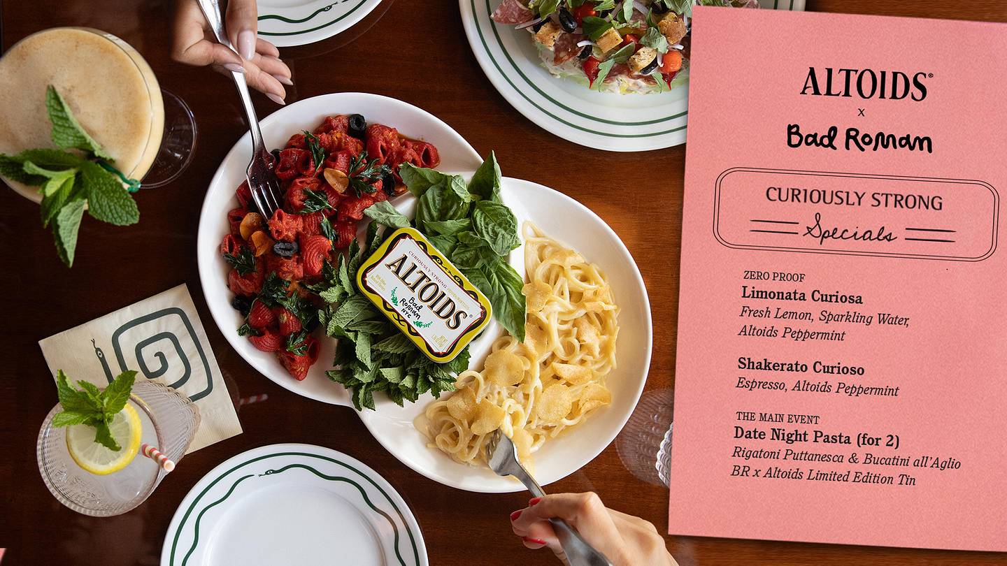 Altoids unwraps a curiously strong restaurant collaboration