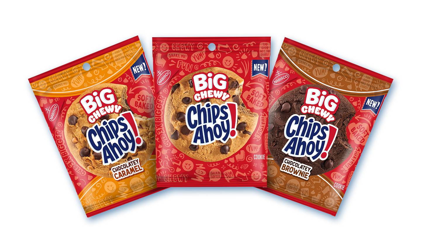 Chips Ahoy Big Chewy Cookie goes bigger with size and sweetness