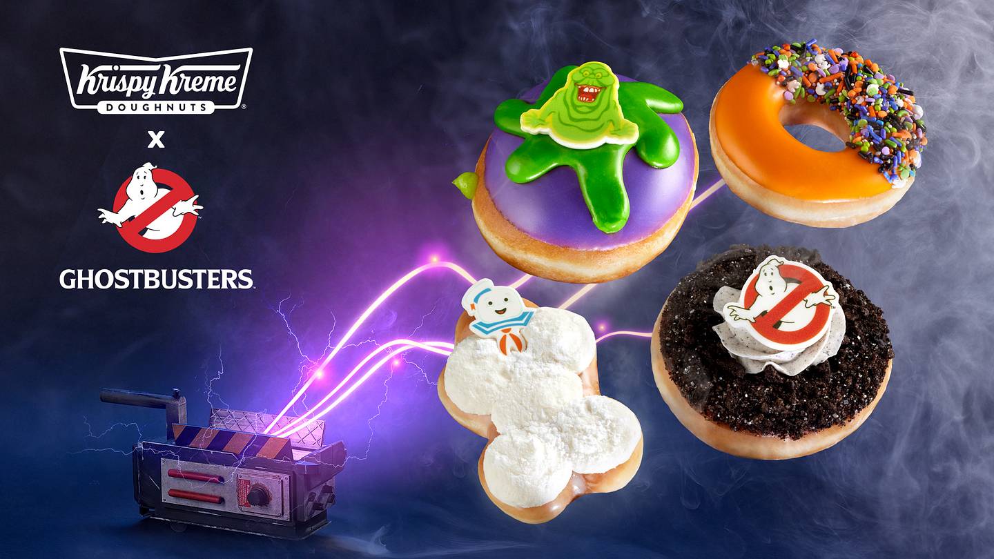 It’s time to place a call for Krispy Kreme Ghostbusters doughnuts