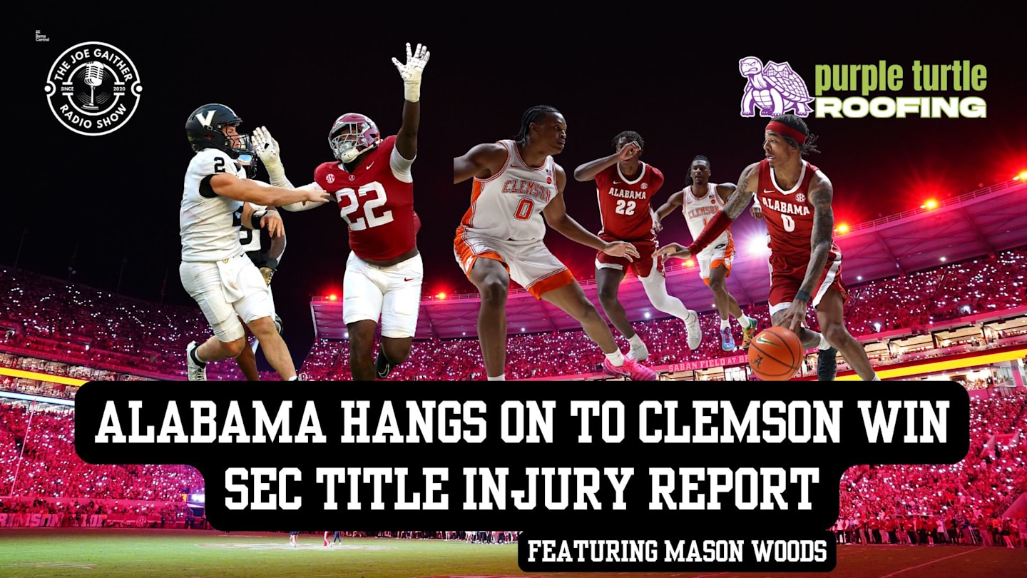 Alabama Wins ACC/SEC Challenge and Has Surprise on Availability Report ...