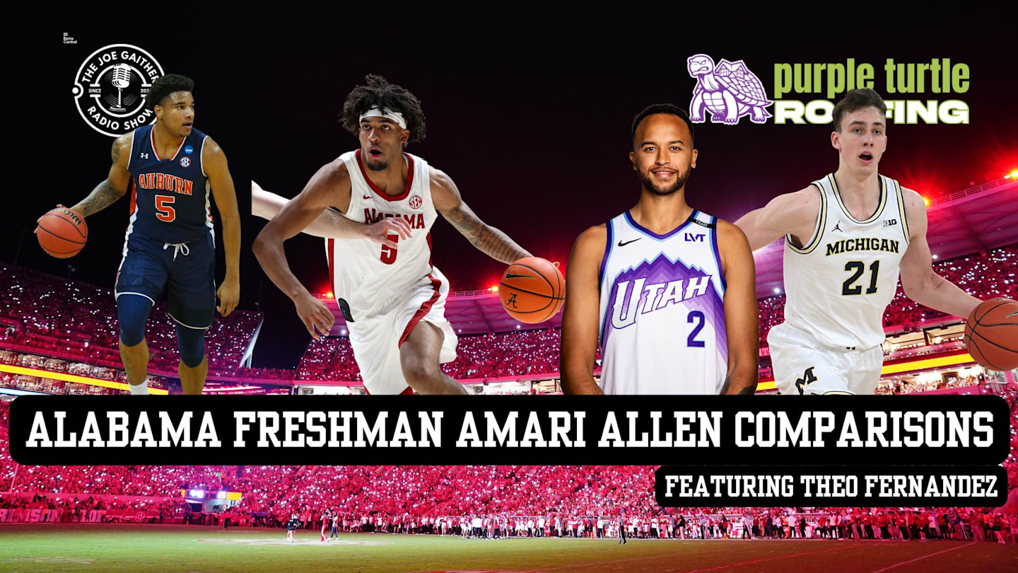 Alabama Freshman Amari Allen Comparisons on The Joe Gaither Show