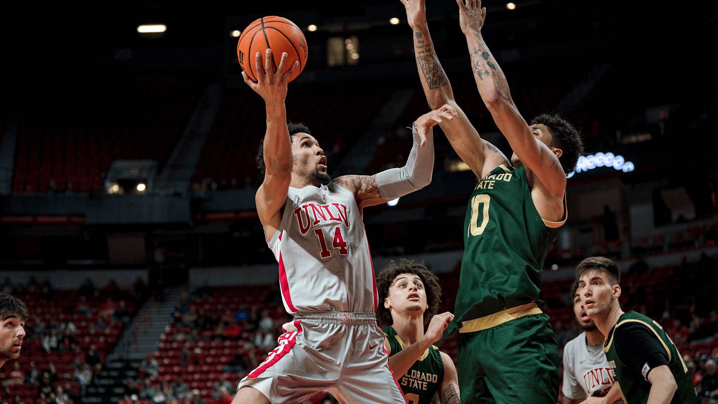 UNLV Men's Basketball Falls 61-53 to Colorado State Without Dedan ...