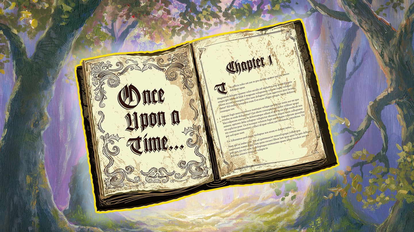 once upon a time text