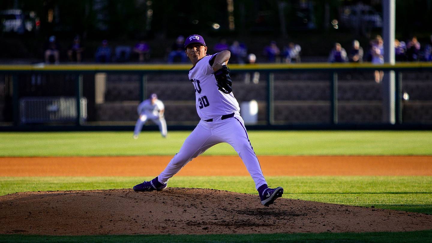 TCU Baseball: Louis Rodriguez Wins Big 12 Pitcher of the Week