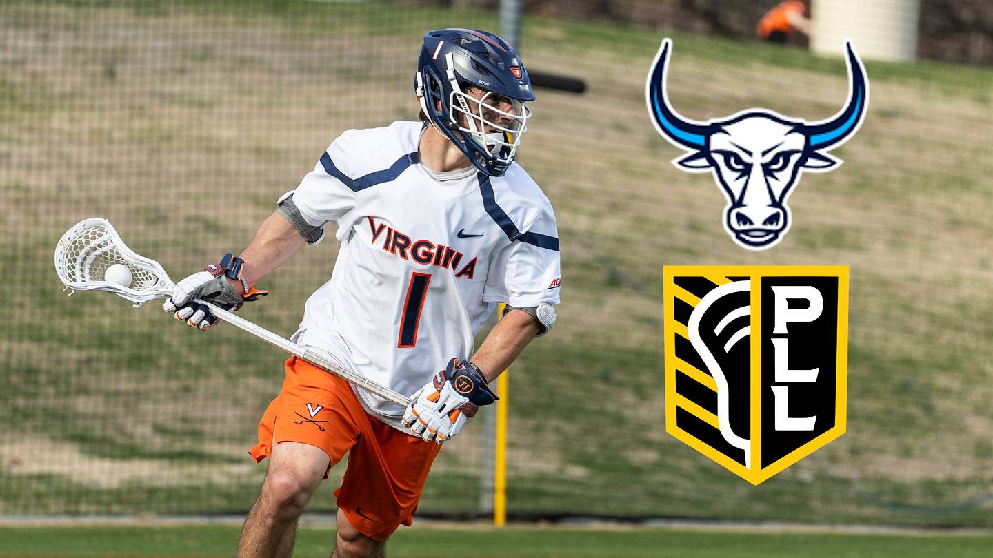 Virginia's Connor Shellenberger Picked No. 2 Overall by Atlas in PLL Draft