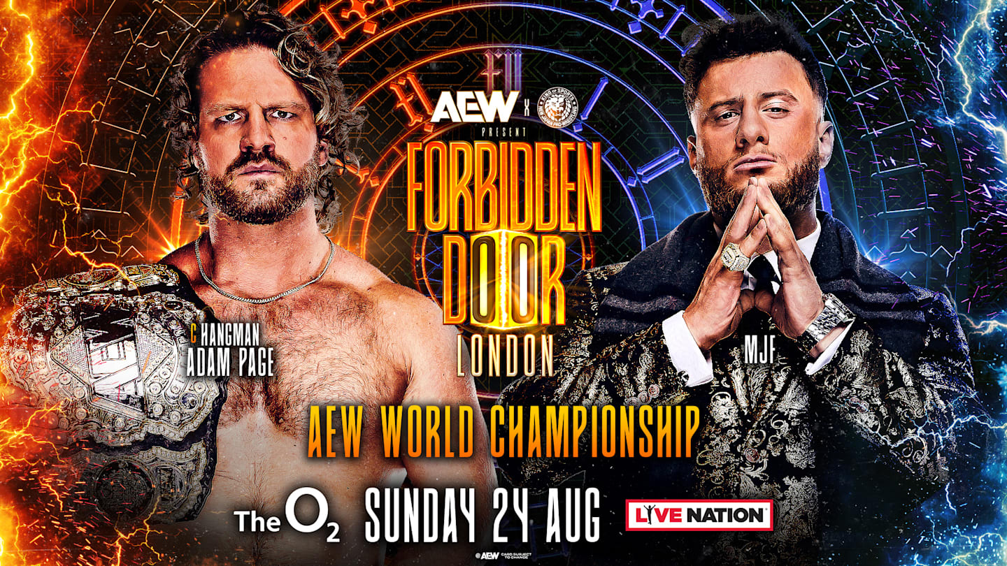 AEW x NJPW Forbidden Door Predictions: Will MJF Steal The AEW World ...