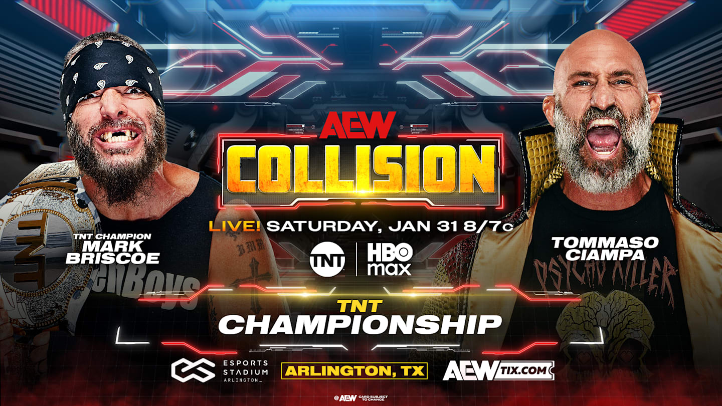 AEW Collision Preview (1/31/26): Start Time, Match Card, How To Watch ...