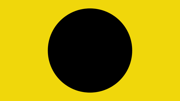 yellow circle flags