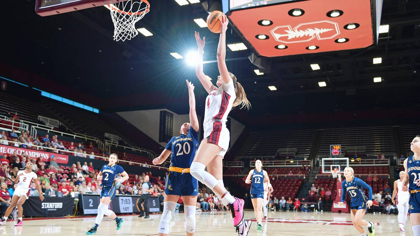 Stanford Coach Kate Paye Heaps Praise on Key Player From Sunday's WBIT Win