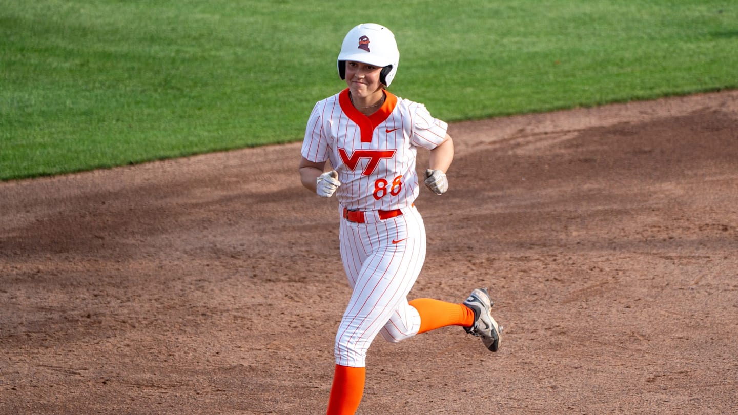 Virginia Tech Softball: Bre Peck's Historic Day Propels Hokies Past ...