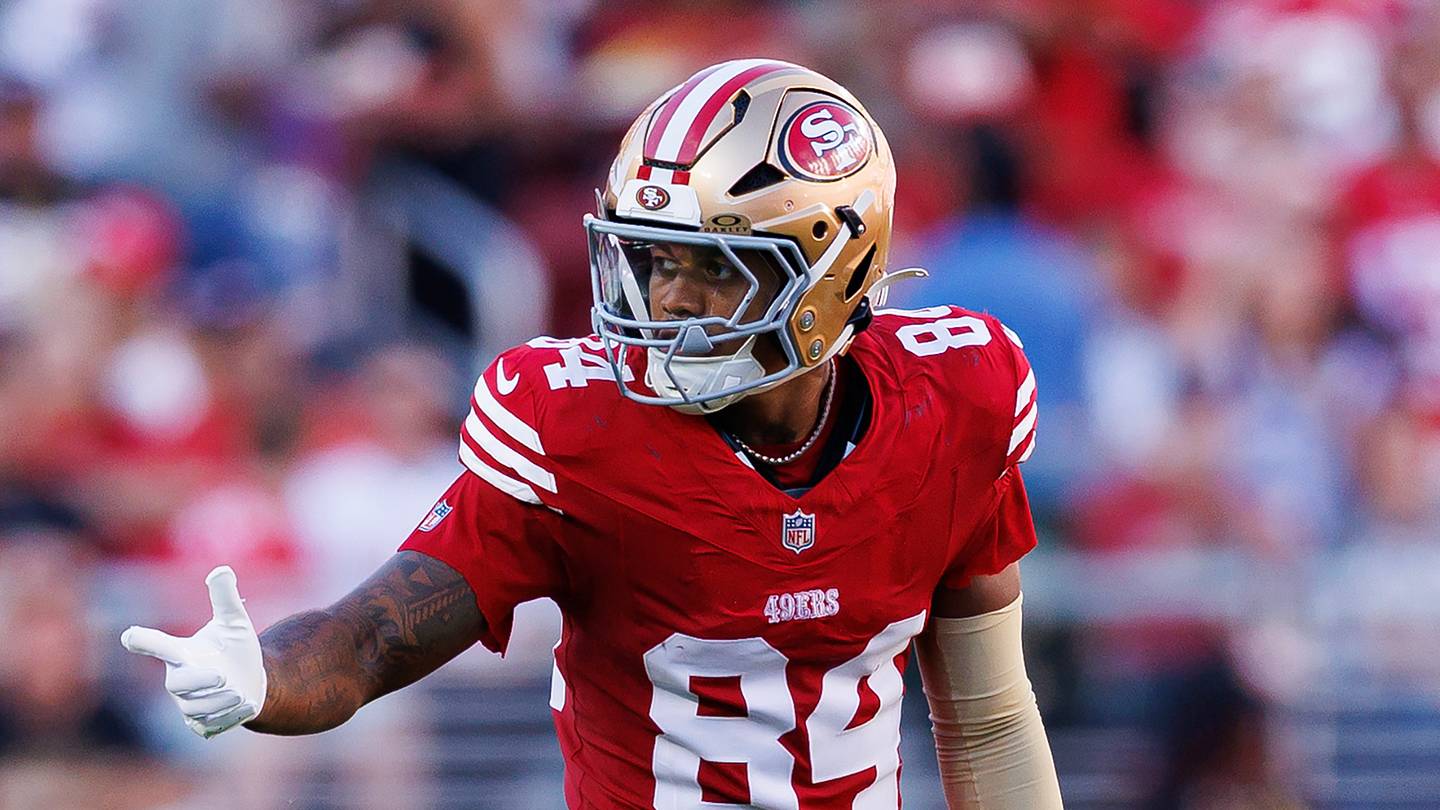Brock Purdy's return continues to bode poorly for fringe 49ers WR