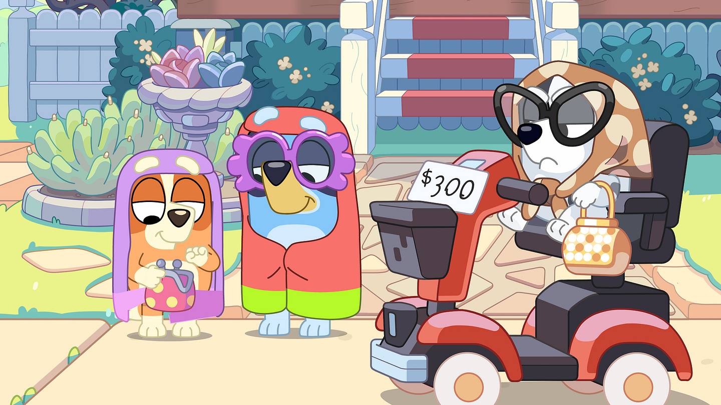 The best 5 Bluey episodes starring Muffin Heeler!
