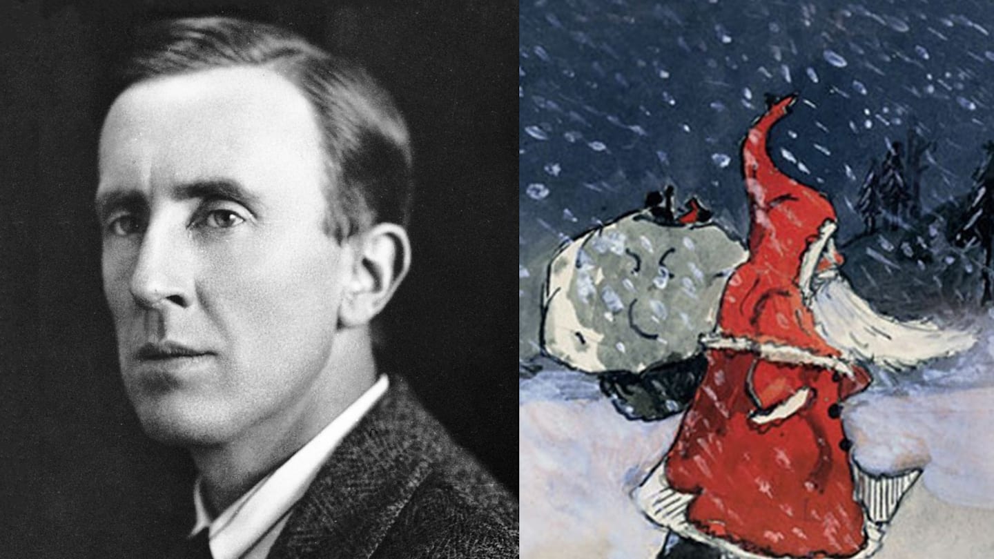 When J.R.R. Tolkien Posed as ‘Father Christmas’ for 23 Years