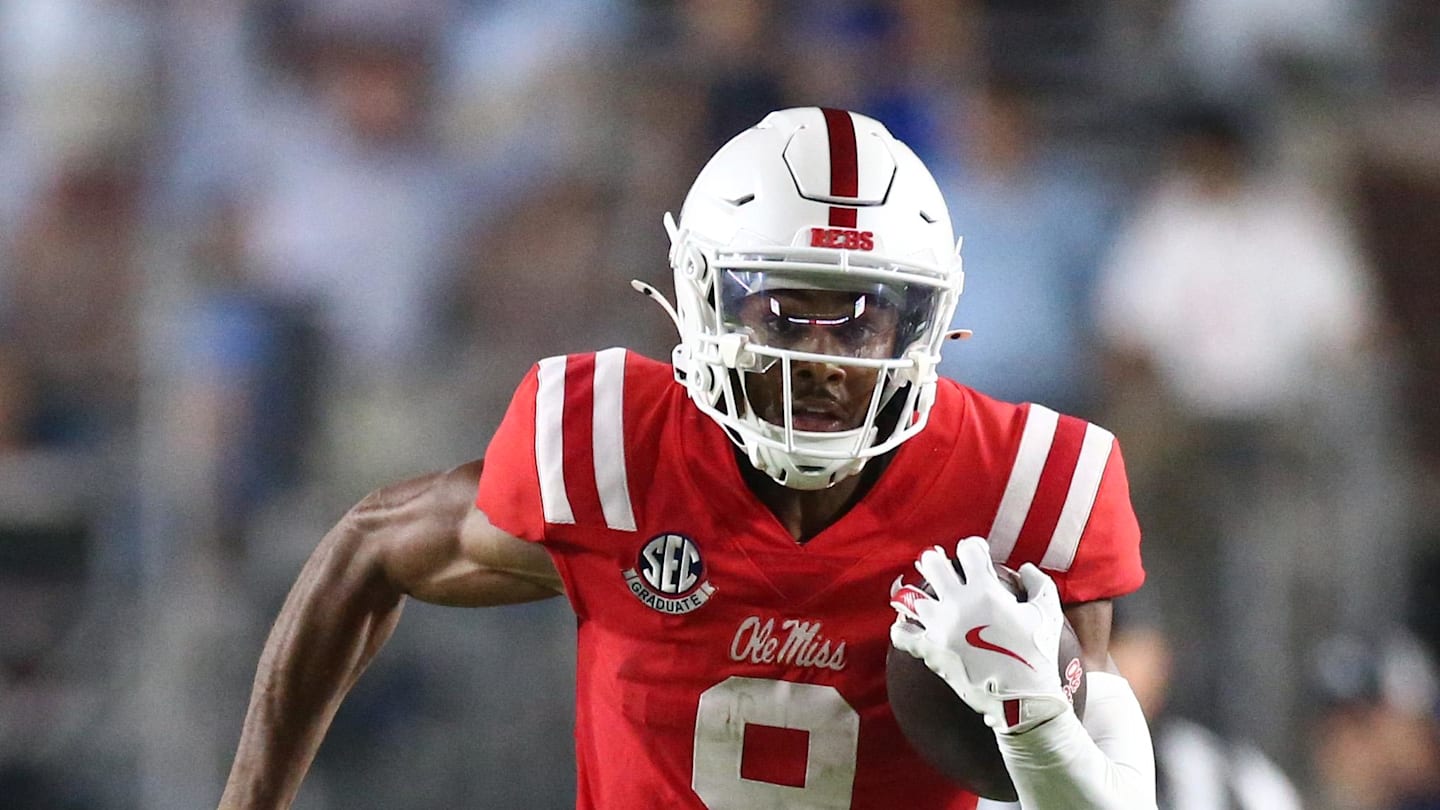 Injury status update for Ole Miss wide receiver Tre Harris for Week 10 game