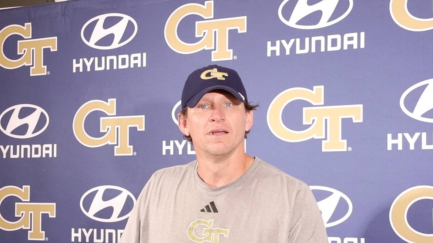 Everything From Georgia Tech OL Coach Allen Mogridge After Tuesday's ...