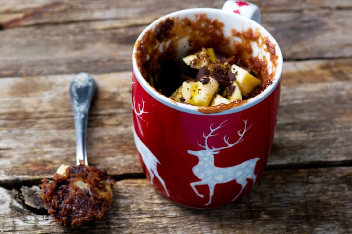 backpacking mug cake