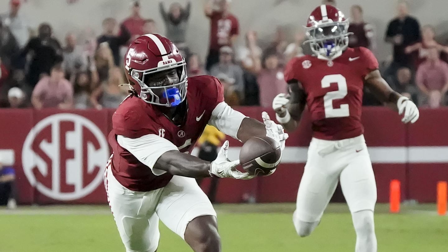 Germie Bernard on Alabama WR Depth: 'You Just Have to Be Excited for ...