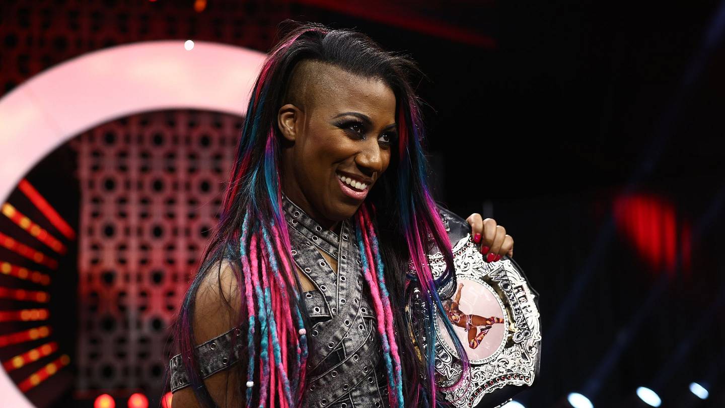 Athena Wins The Women's Casino Gauntlet Match At AEW All In Texas ...