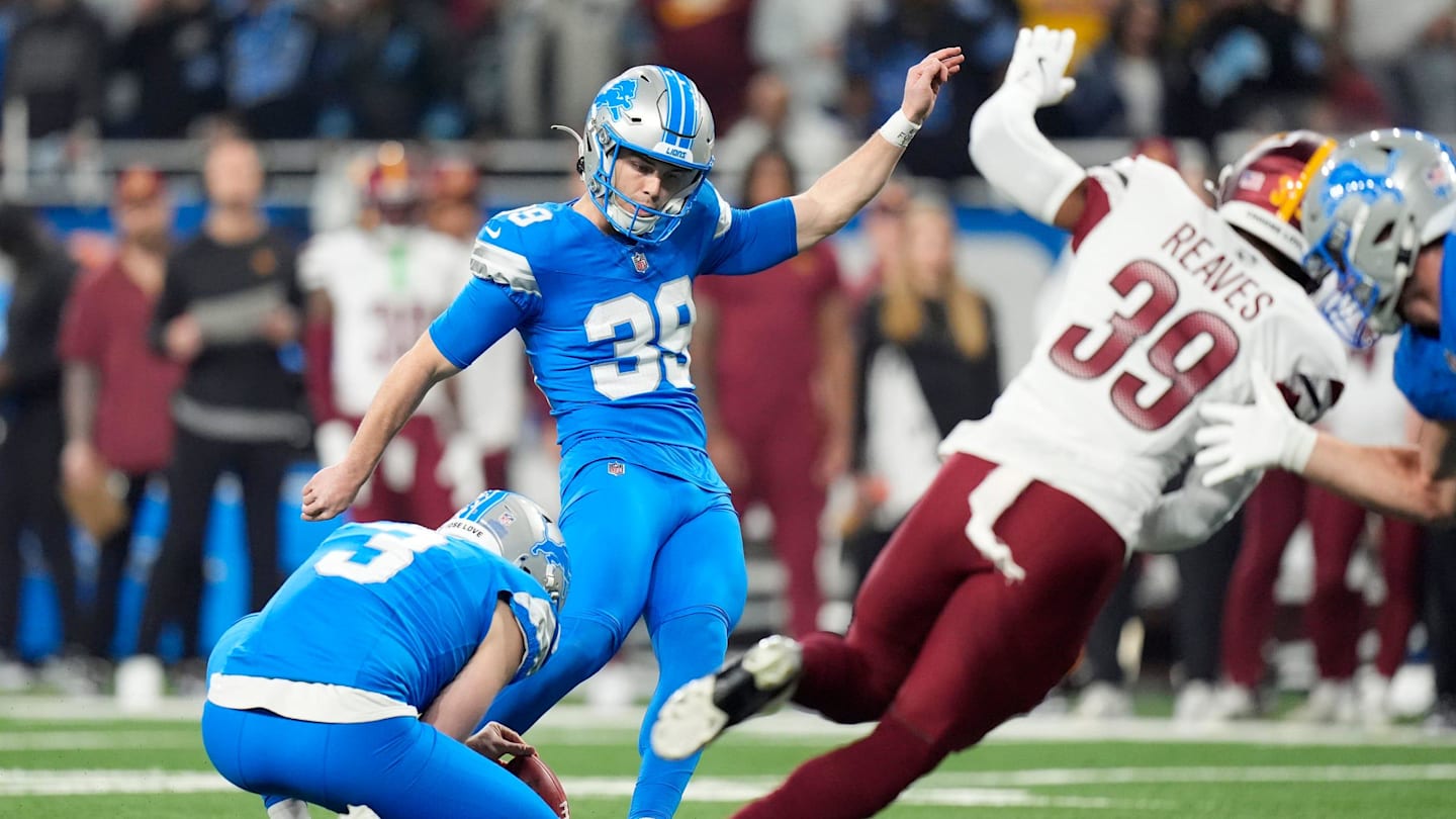 Lions Announce Big Kicking Change After New NFL Rule