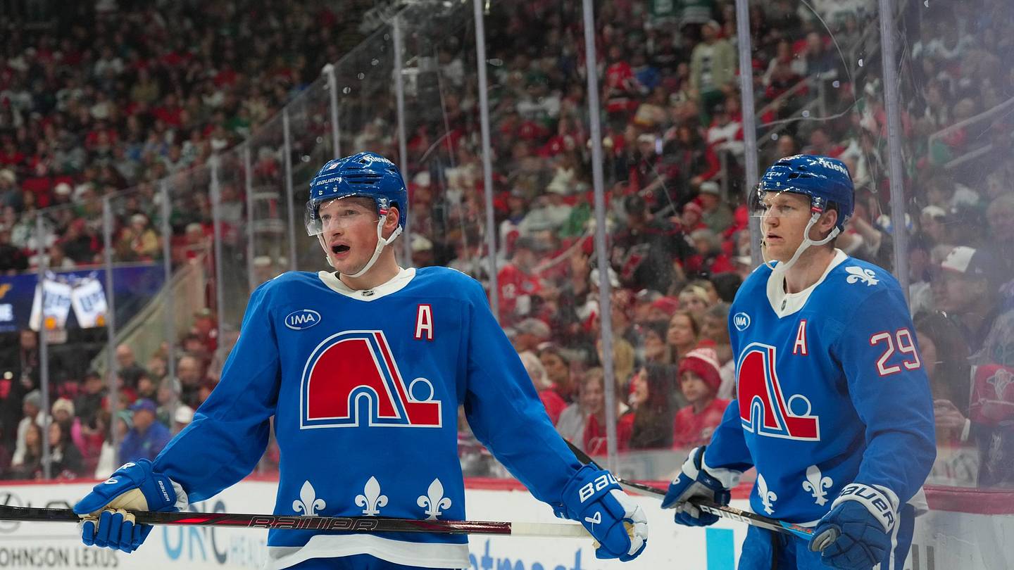 Avalanche stars shine in their first Olympic matchup