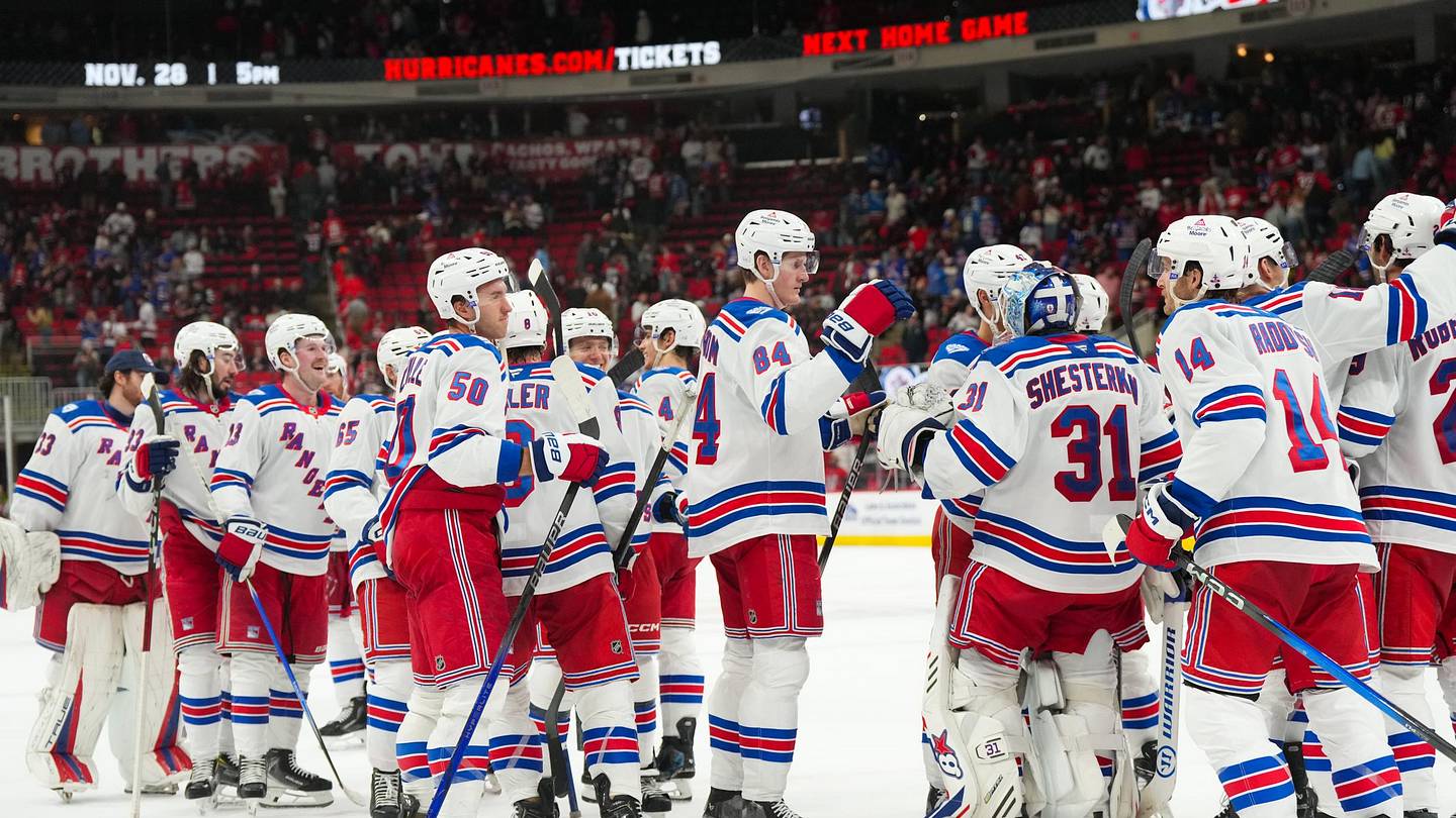 Rangers Forward Remains Unfazed by Hurricanes' Shot Volume